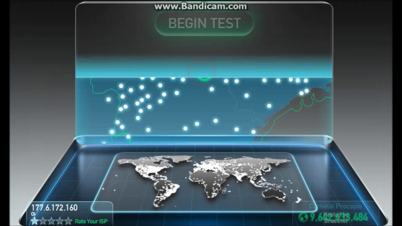 Oi Velox ADSL2+ - Teste 10 mega - YouTube