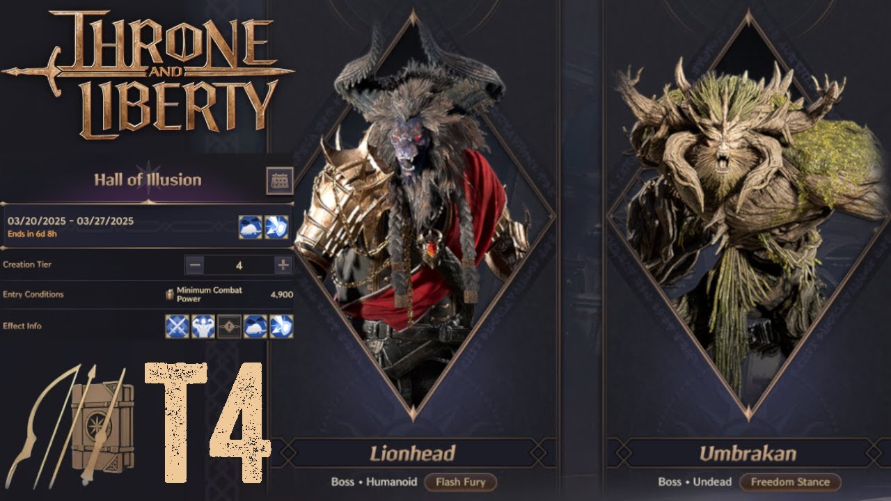 Hall of Illusion T4 as Wand Bow (Lionhead & Umbrakan) - Throne and ...