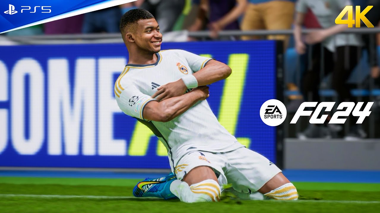 FIFA 24 - Real Madrid vs Man City - UEFA Champions League Ft. Mbappe ...