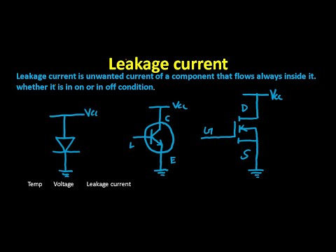 Leakage current | what is leakage current | effect of voltage and ...