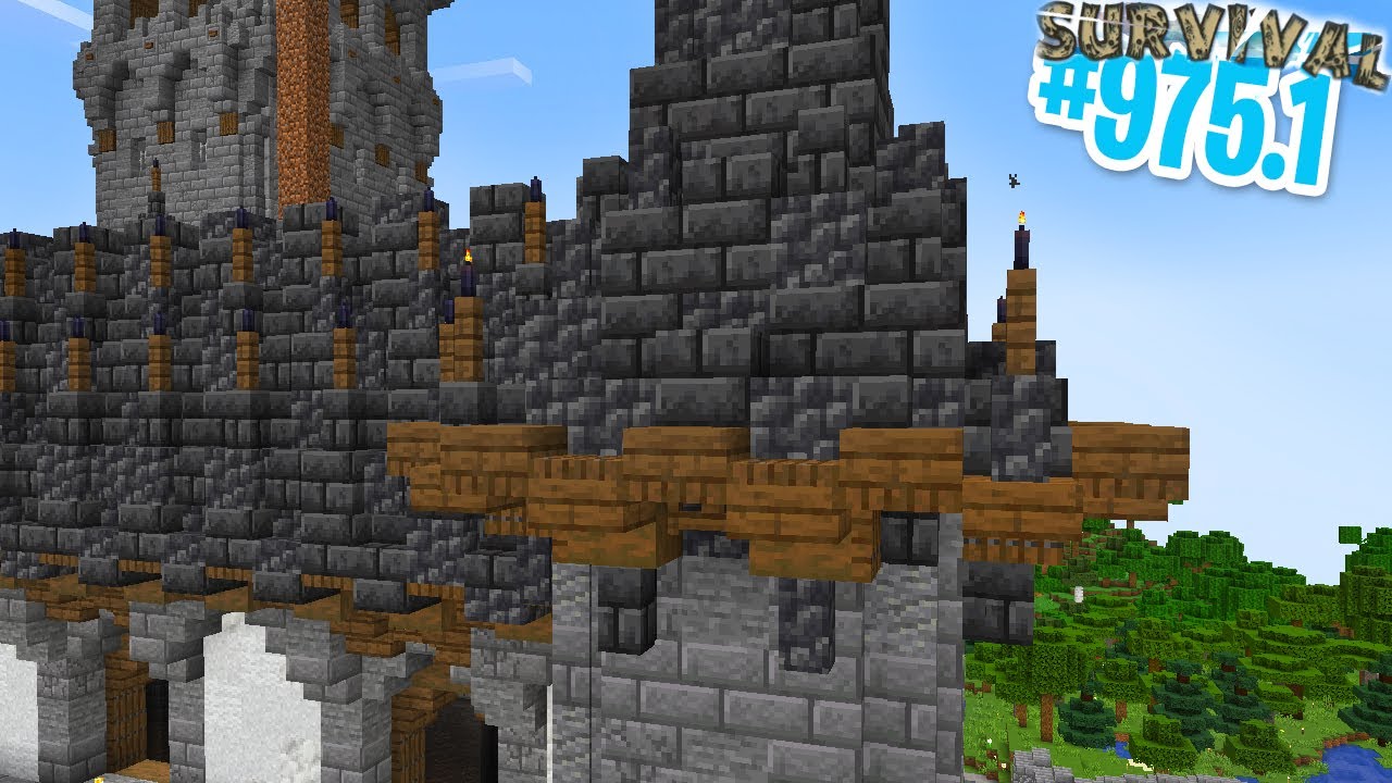 NUOVI DETTAGLI alle TORRI del CASTELLO - Minecraft ITA SURVIVAL #975.1 ...