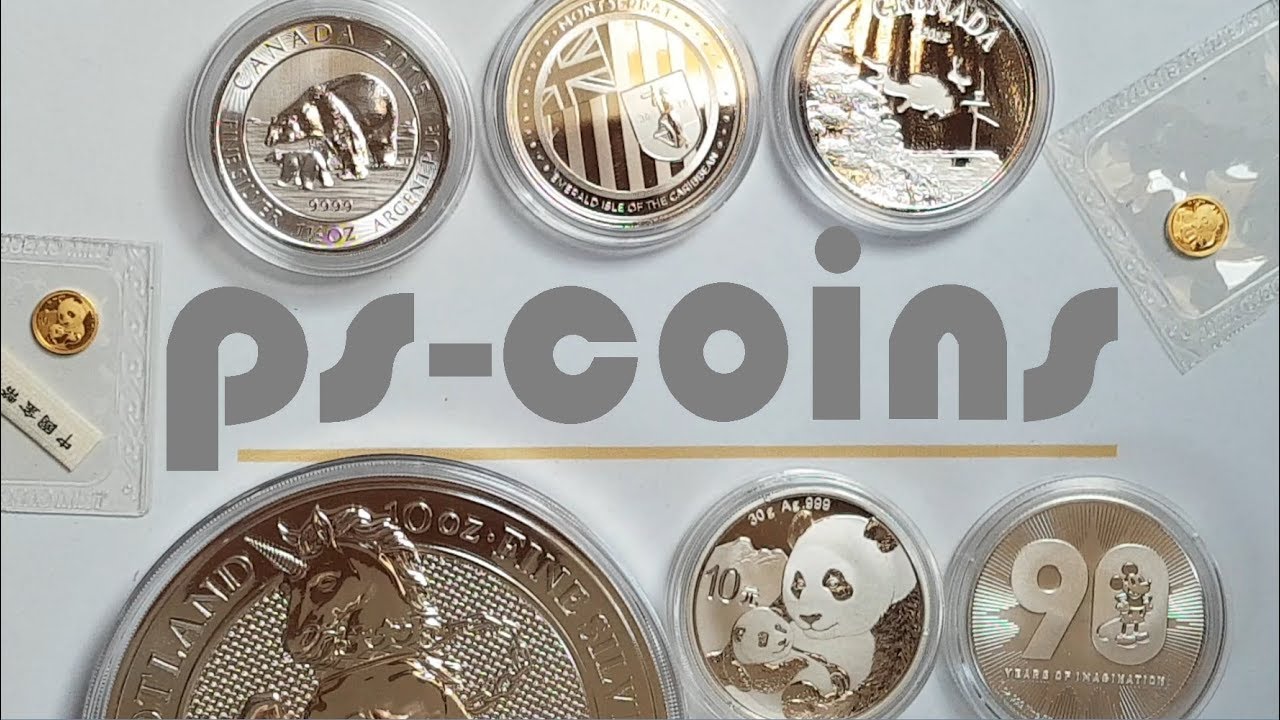 Unboxing moderne Silber-Unzen #005 - Paket von PS-Coins - YouTube