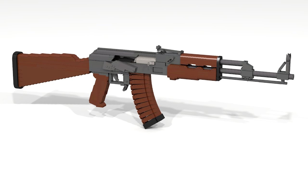 Custom Lego Gun MOC: AK-47 MK.III (LiveStream Build) Pt.1 - YouTube