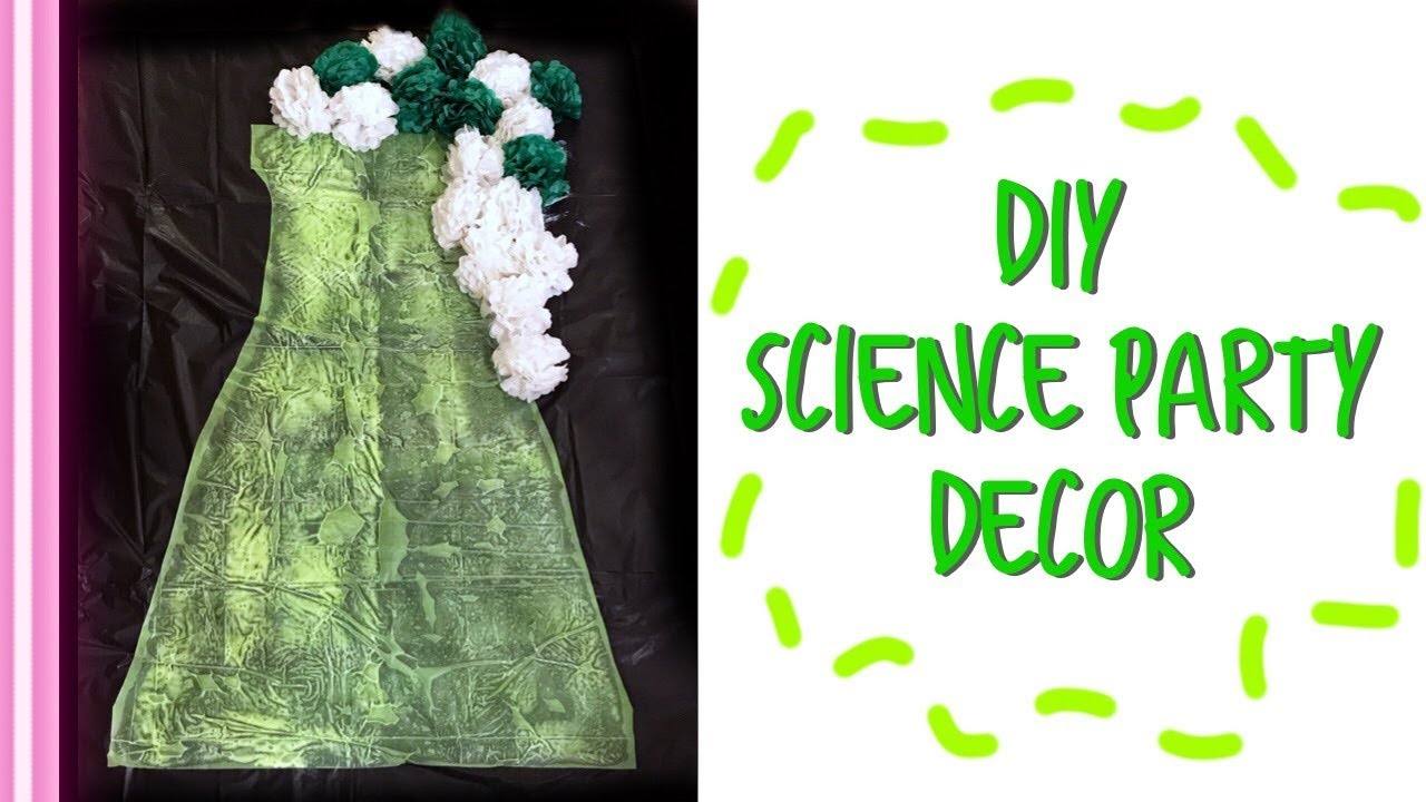DIY Science Party Decor - YouTube