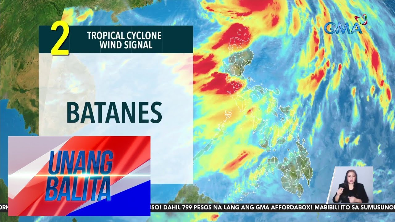 PAGASA – Batanes, itinaas na sa Tropical Cyclone Wind Signal No. 2 ...