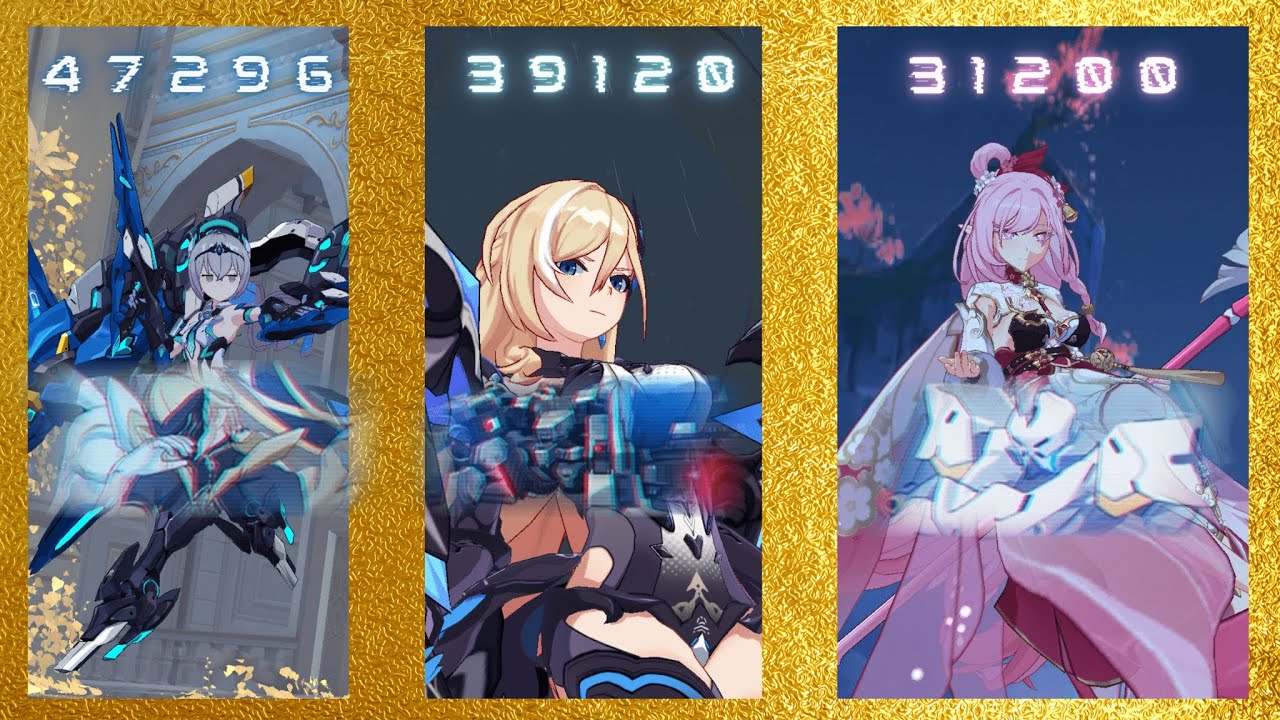 [Honkai Impact 3rd: Memorial Arena] Otto (47k), MHT-3 Pax (39k), and ...