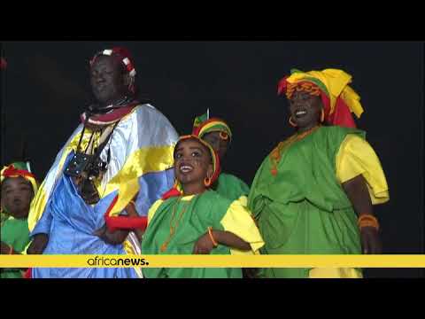 Senegal celebrates cultural richness during 3rd Dakar carnival - YouTube