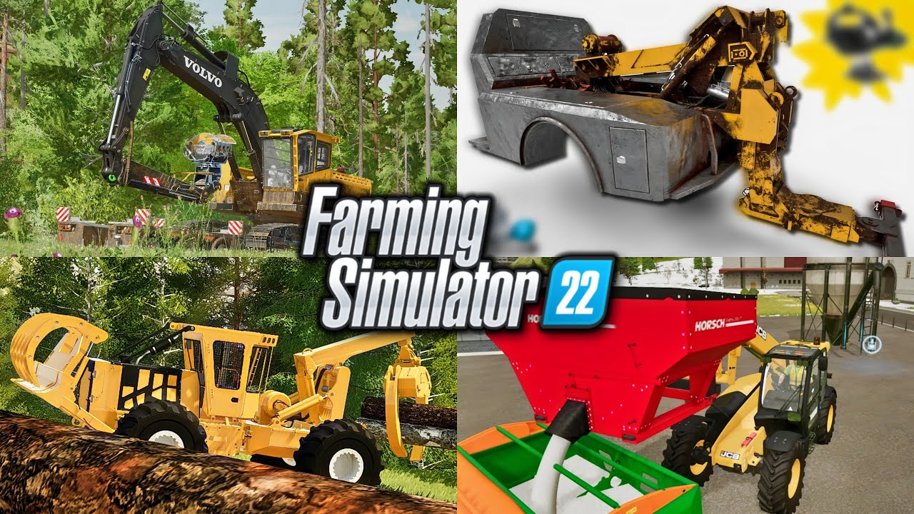 Farm Sim News - TLX Towing Bed, Excavator Extension, & Horsch DLC Mods ...