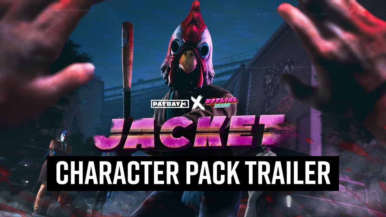 PAYDAY 3: Jacket Character Pack Trailer - YouTube