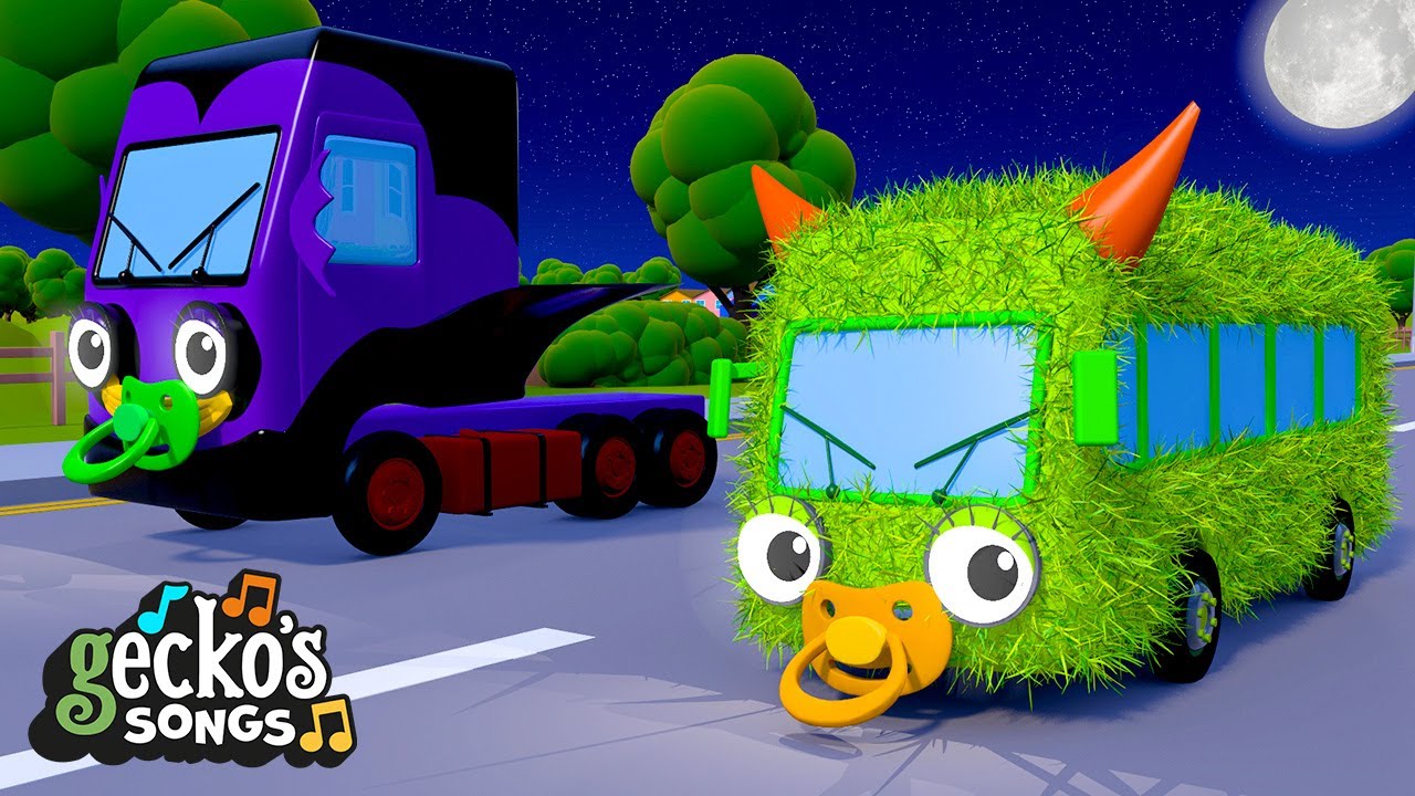 Watch Out! Baby Truck’s Halloween Surprise! 🎃🚚 | Gecko's Garage ...