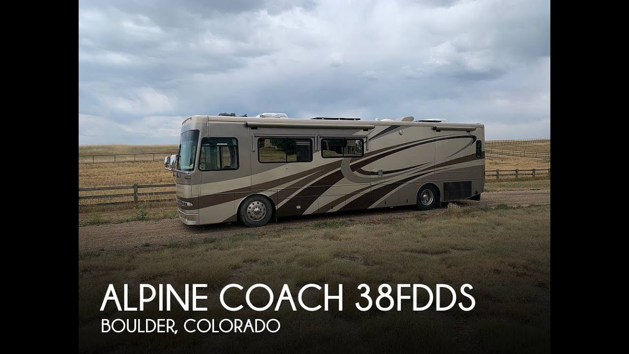 [SOLD] Used 2003 Alpine Coach 38FDDS in Boulder, Colorado - YouTube