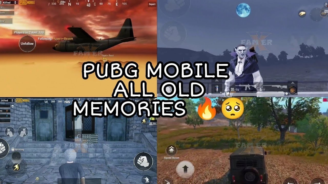 pubg mobile old memories 🥺💔 - YouTube