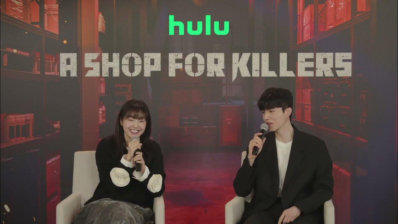 Lee Dong-wook & Kim Hye-jun Discuss A Shop For Killers: Stunts, Their Characters, & More - YouTube