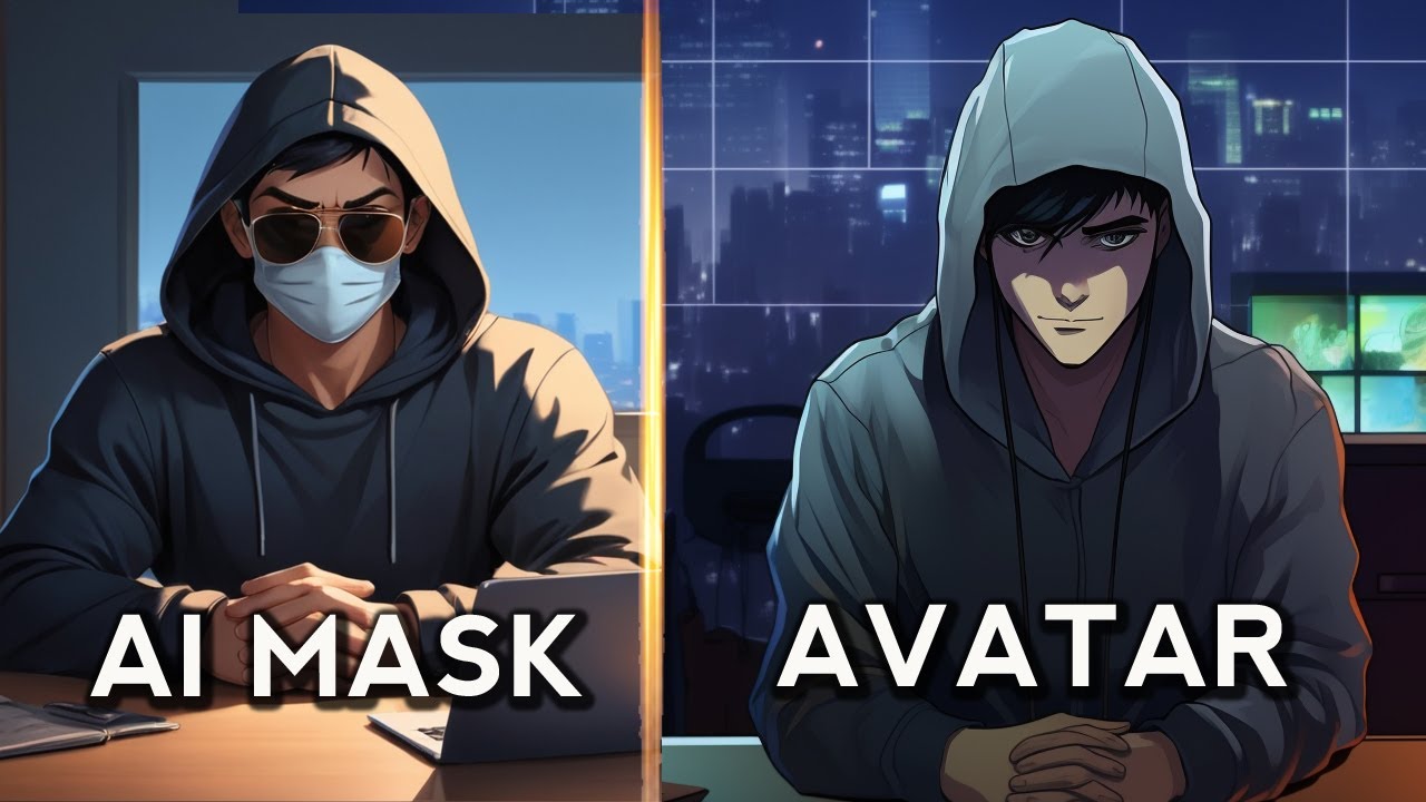 Create a Faceless Talking Avatar like @10xincome || AI Animated Mask ...