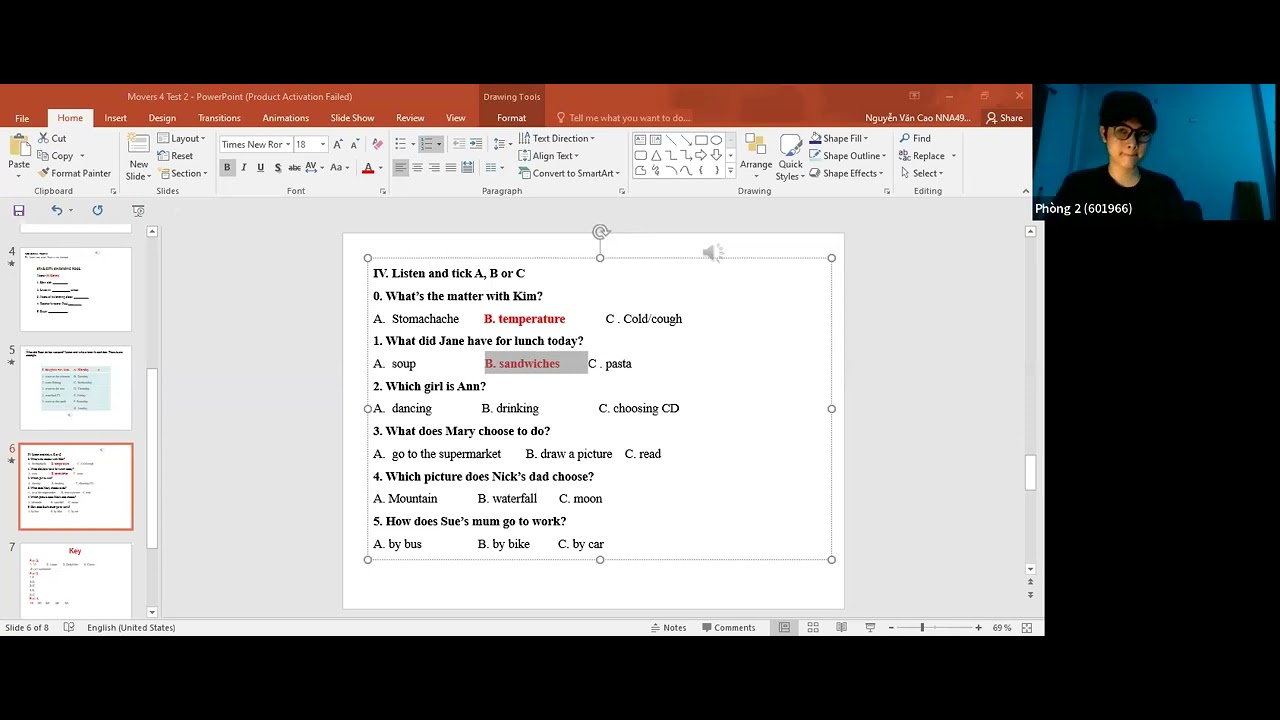 Class 6A3 Lesson 75 - YouTube