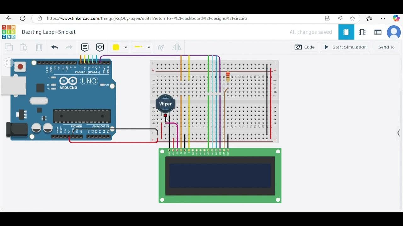 Simulasi Arduino menggunakan Tinkercad - Hello World - Ripki Albabila(1237030039) - YouTube