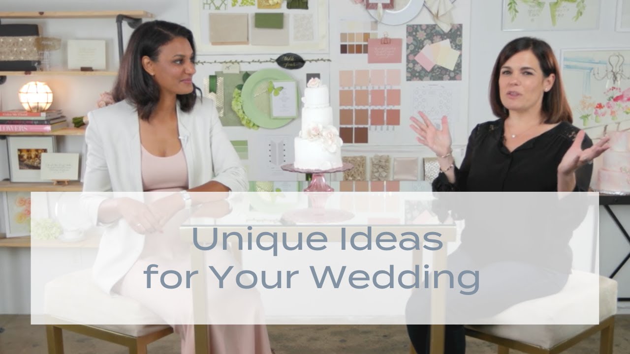 Unique Wedding Ideas for Your Reception | The Wedding Course | Wedding ...
