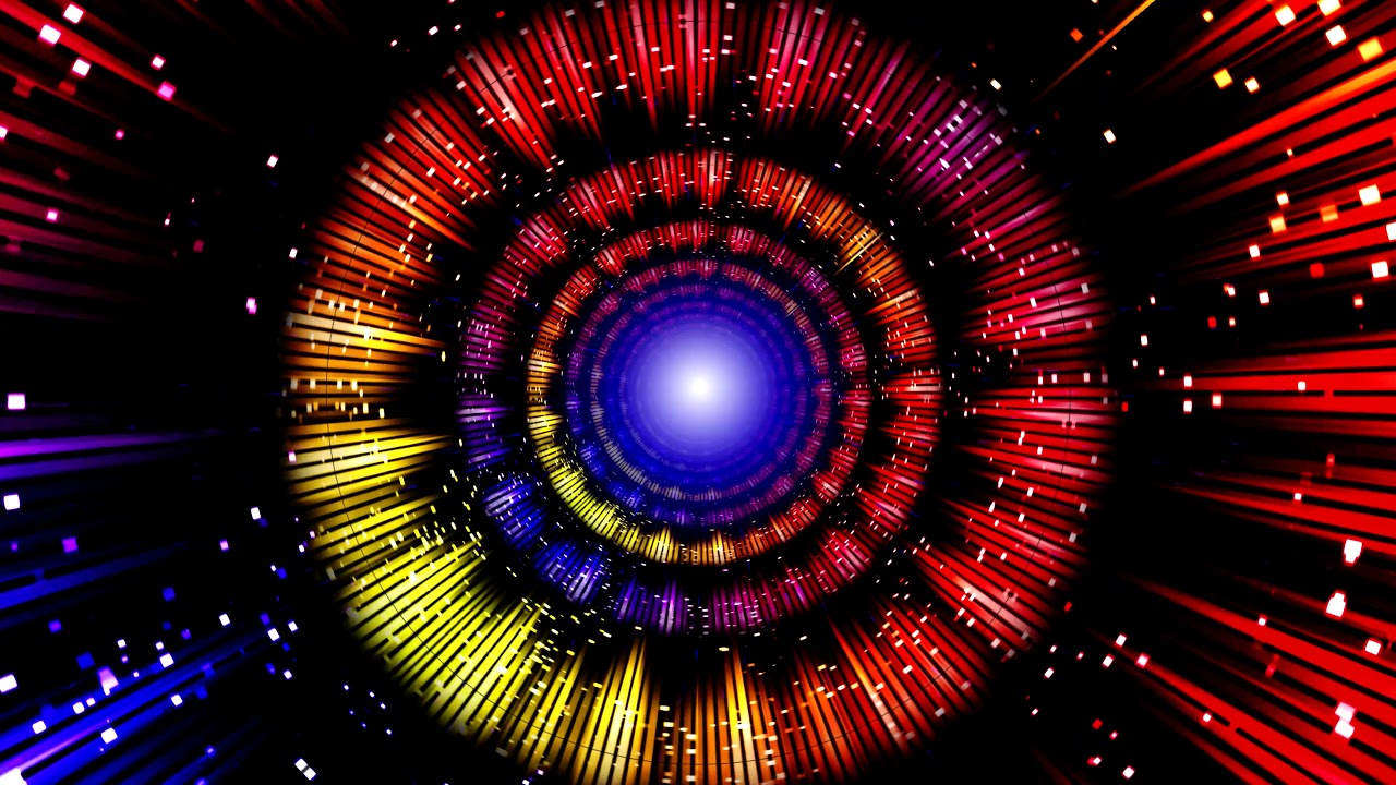 4K Abstract Tunnel DJ Effect Motion Background || VJ Motion Background ...