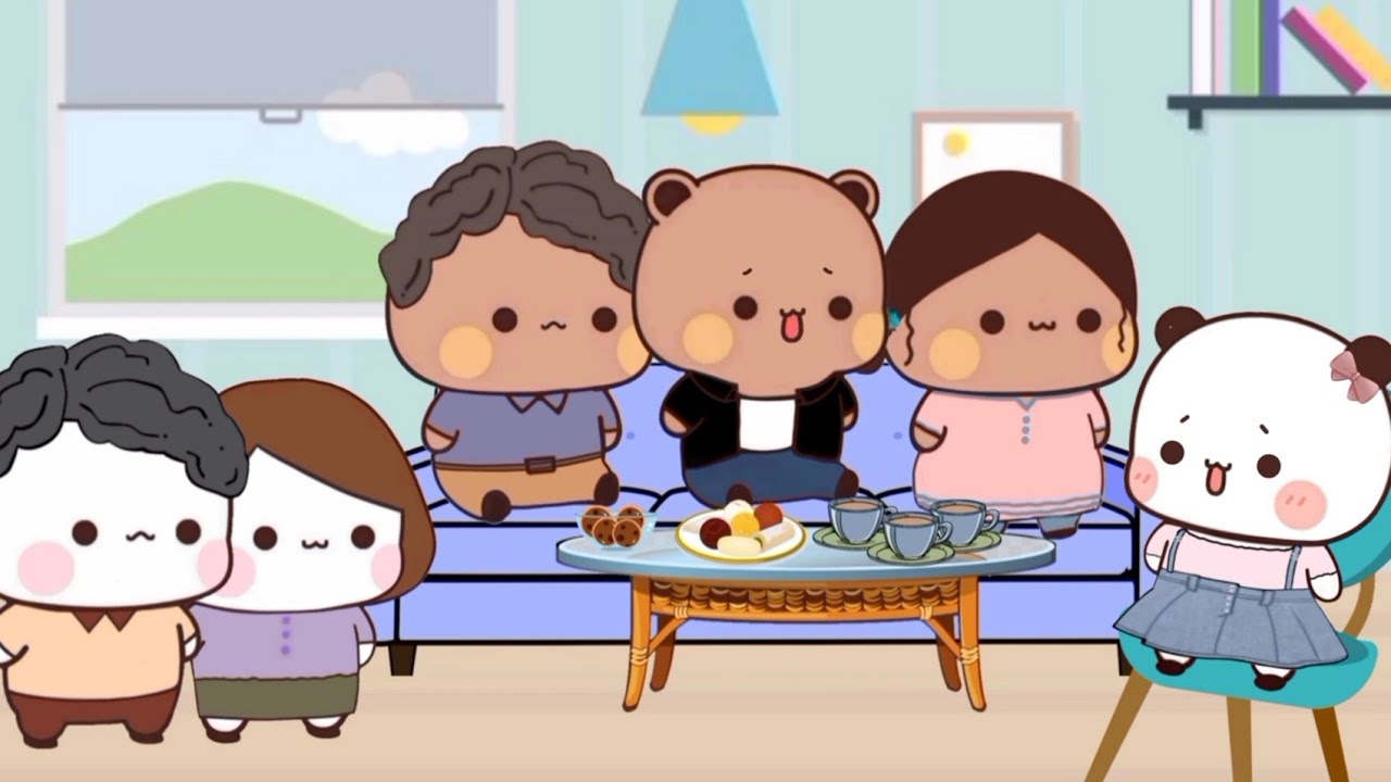 Dudu's Parent Came to See Bubu| | What will happened next🤔| |Peach Goma| |Bubu Dudu| - YouTube