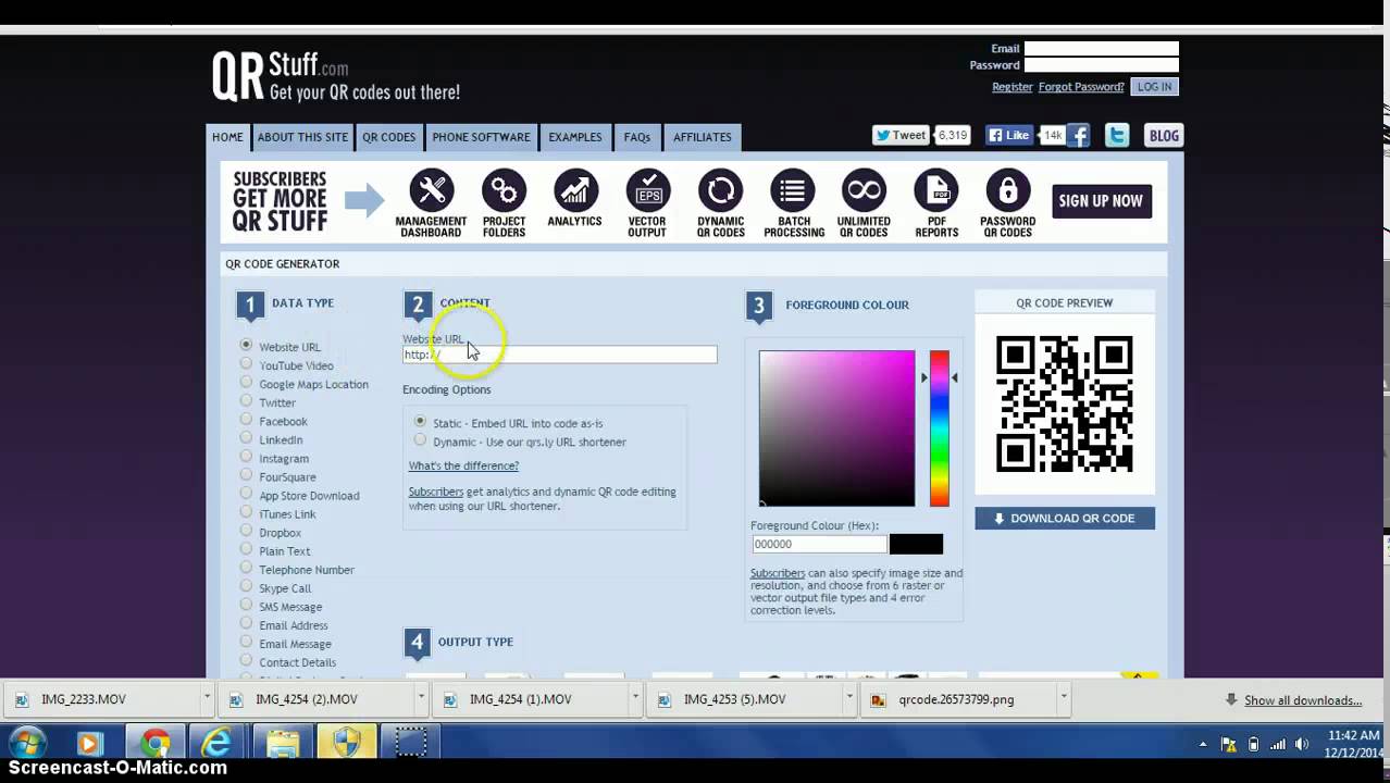How to attach your video to a QR Code - YouTube