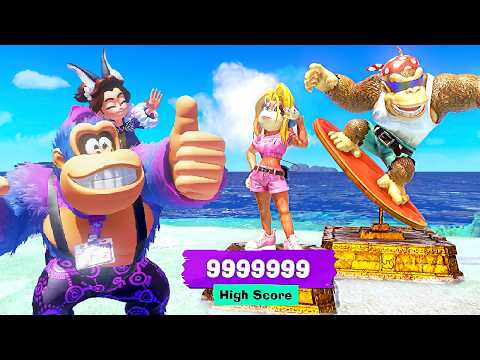 Donkey Kong Bananza DLC - Emerald Rush Event 12 (+ ALL New Statues)