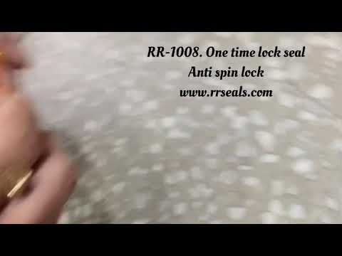 Container seal , Bolt seal , One time lock seal , Tanker seals - YouTube