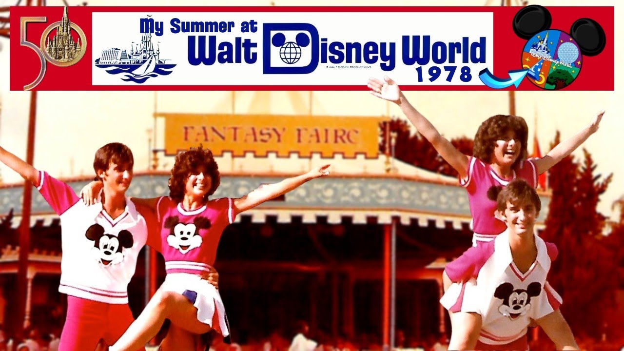 50 Years of WDW: ALL AMERICAN Band Dancers Summer of 1978 - YouTube