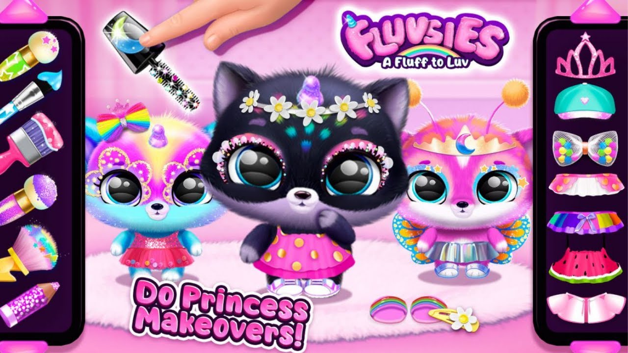 Fluvsies Makeup Video | Fluvsies A Fluff to Luv For PC Gameplay - YouTube