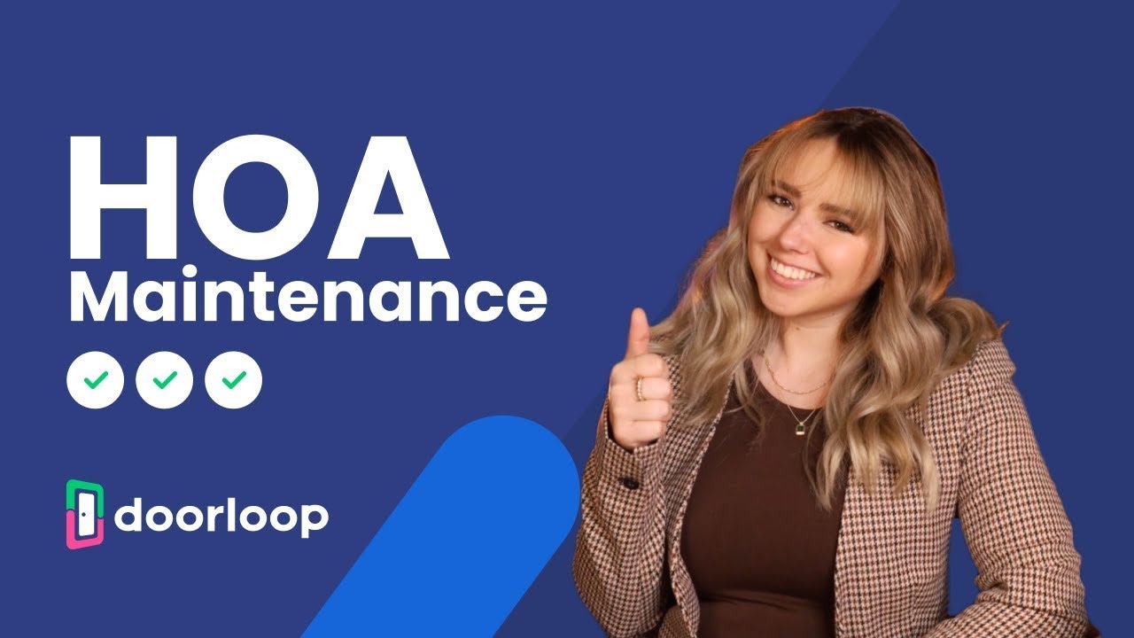 Everything You Need to Include in Your Hoa Maintenance Checklist - YouTube