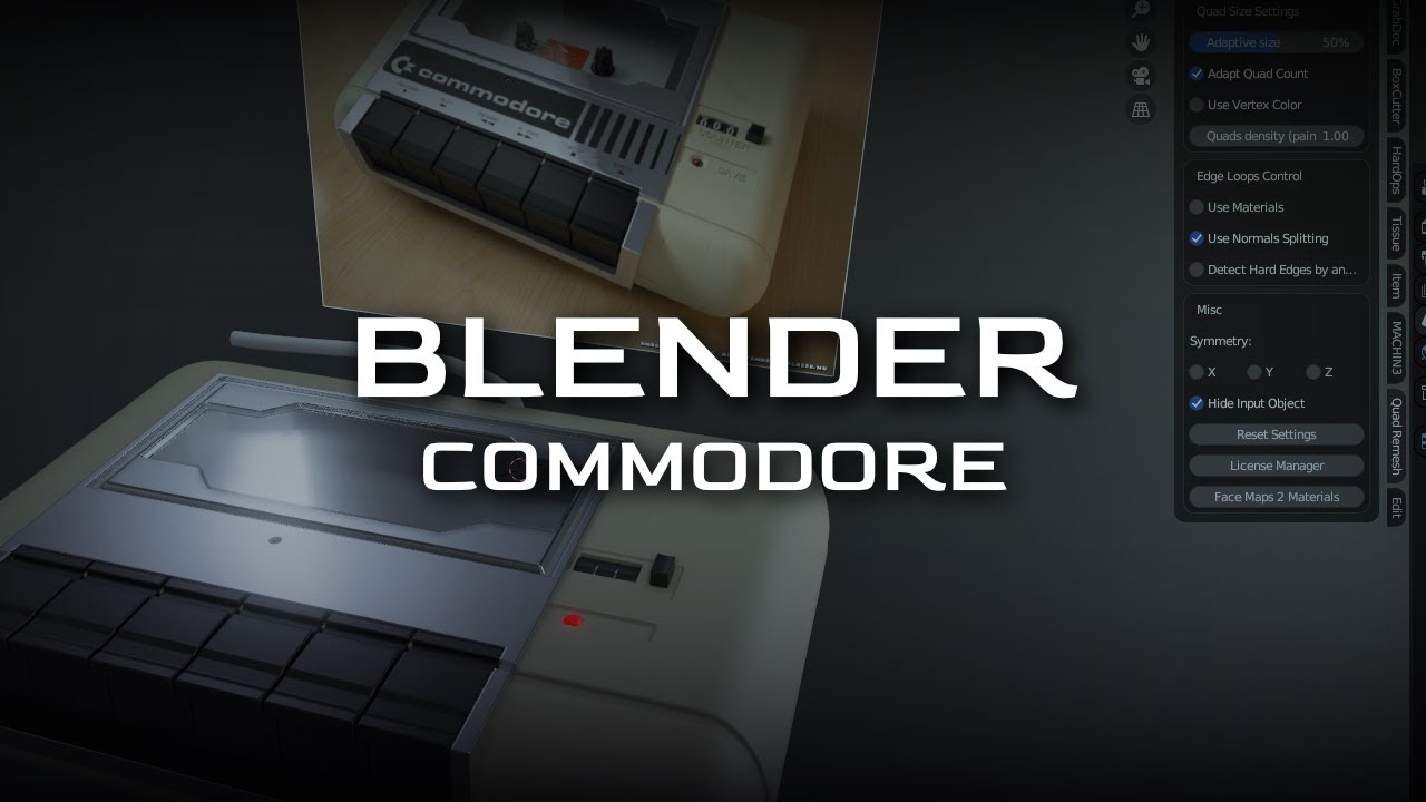 Blender - Commodore - YouTube