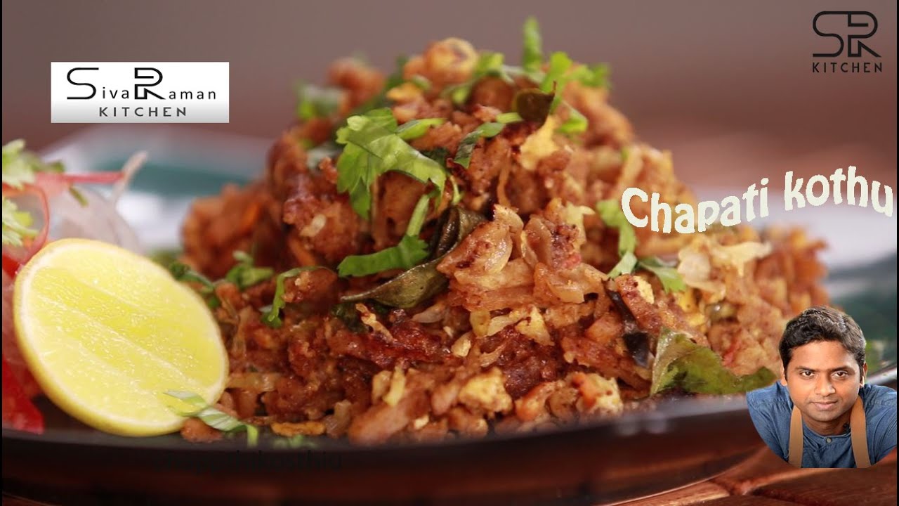 Kothu Chapathi in Tamil | கொத்து சப்பாத்தி | RottuKadai Kothu | Street Food Recipe # ...