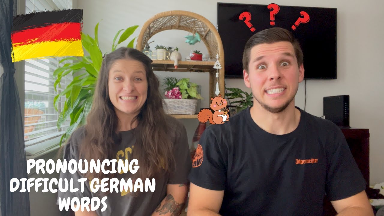 Trying to Pronounce Difficult German Words! - YouTube