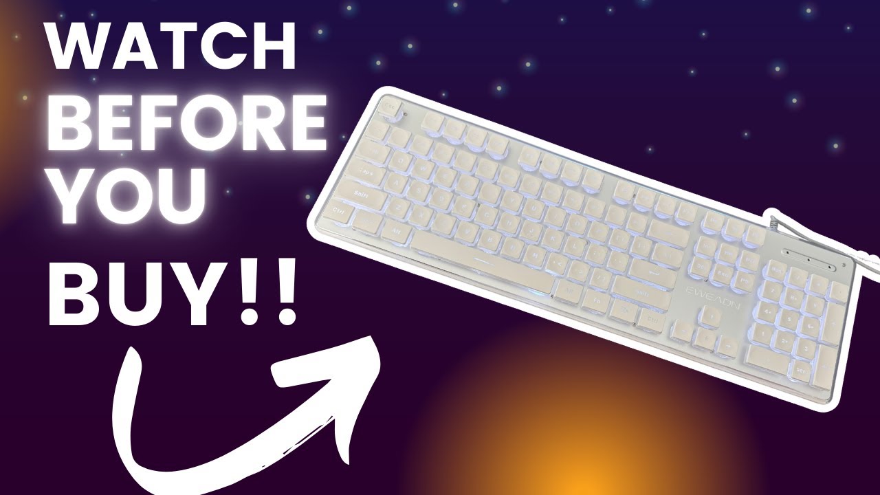 Review of Backlit Keyboard - YouTube