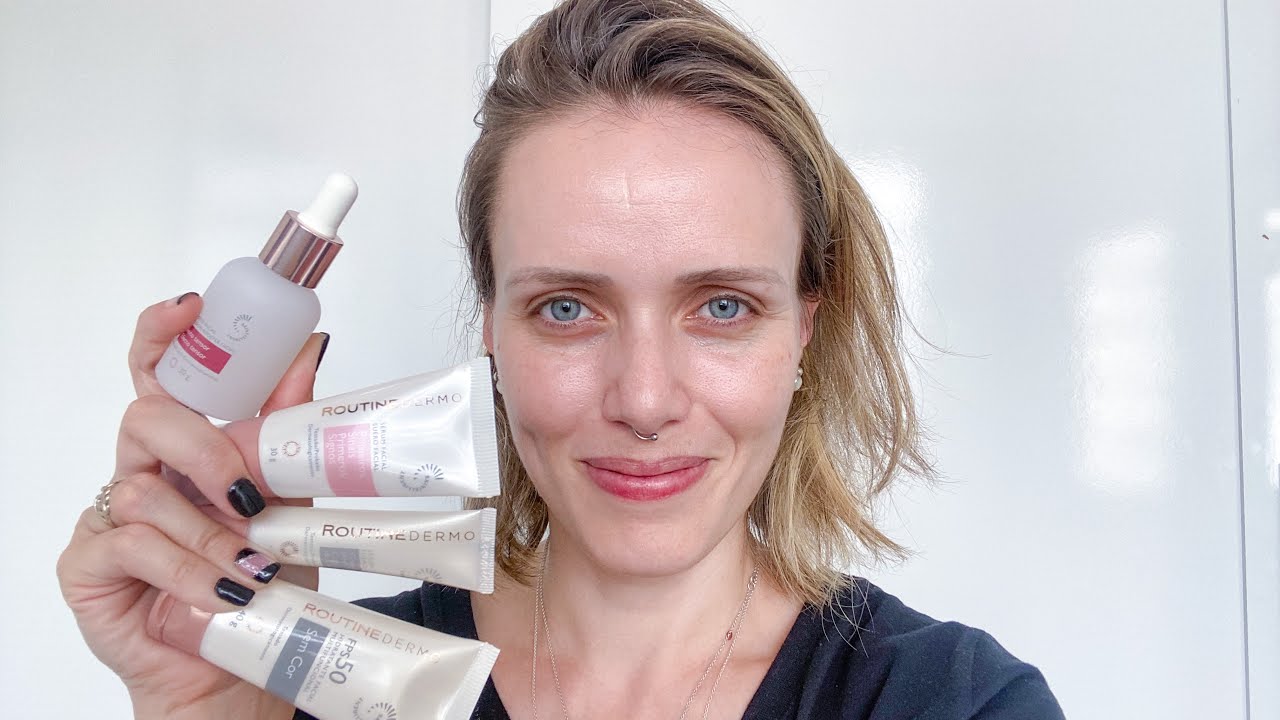 SkinCare: Rotina de cuidados diários com a pele com Routine Dermo da Hinode - YouTube