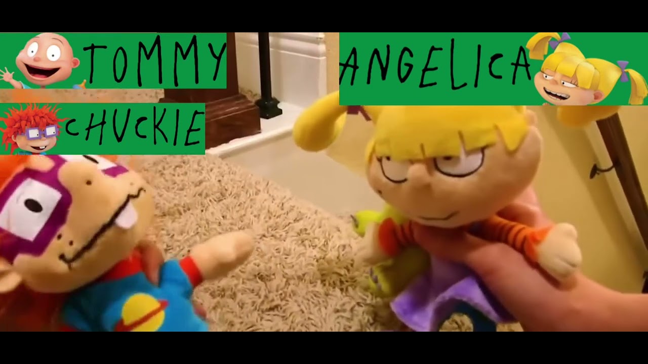 SML movie: the remote Tommy and chuckie vs angelica with healthbars ...
