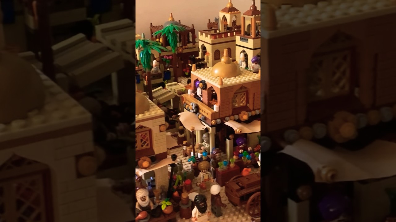Lego MOC Assassin’s Creed Mirage Baghdad market #art #lego #moc #artist ...