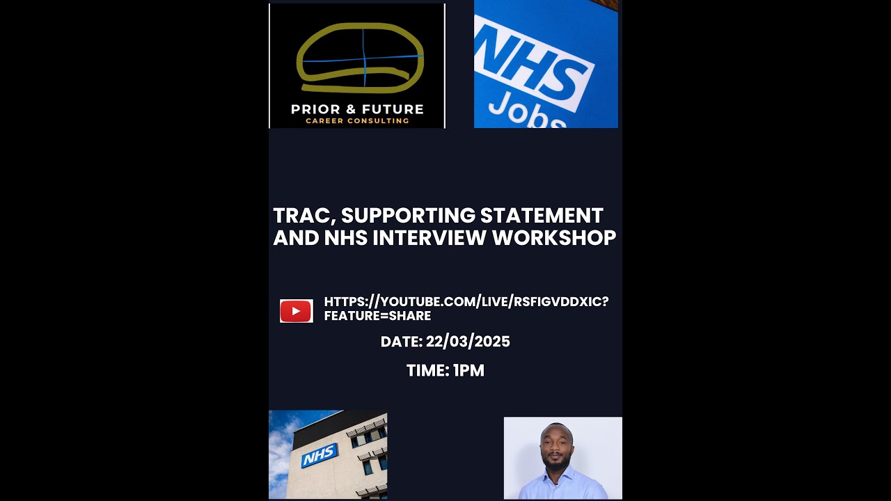 NHS Application and Sponsorship Processes: Supporting Statement and ...