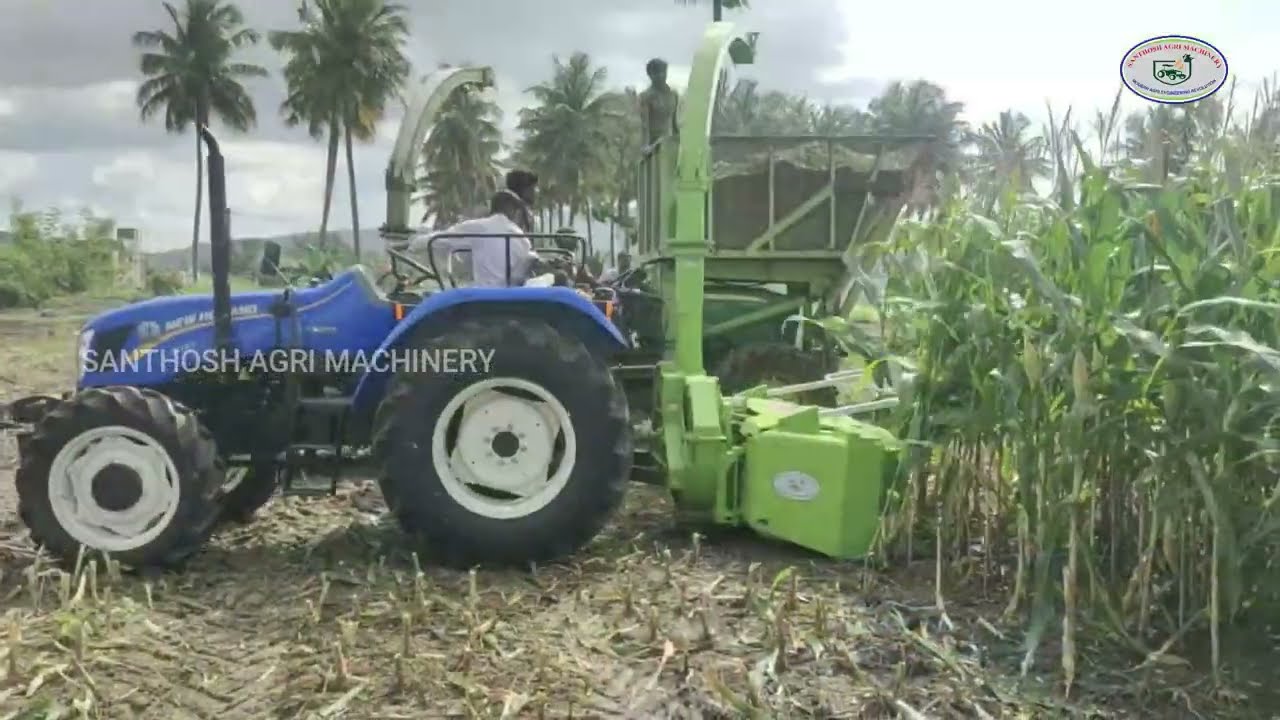 Mini Multicrop Chopper - 2227(M) / Forage Harvester - YouTube