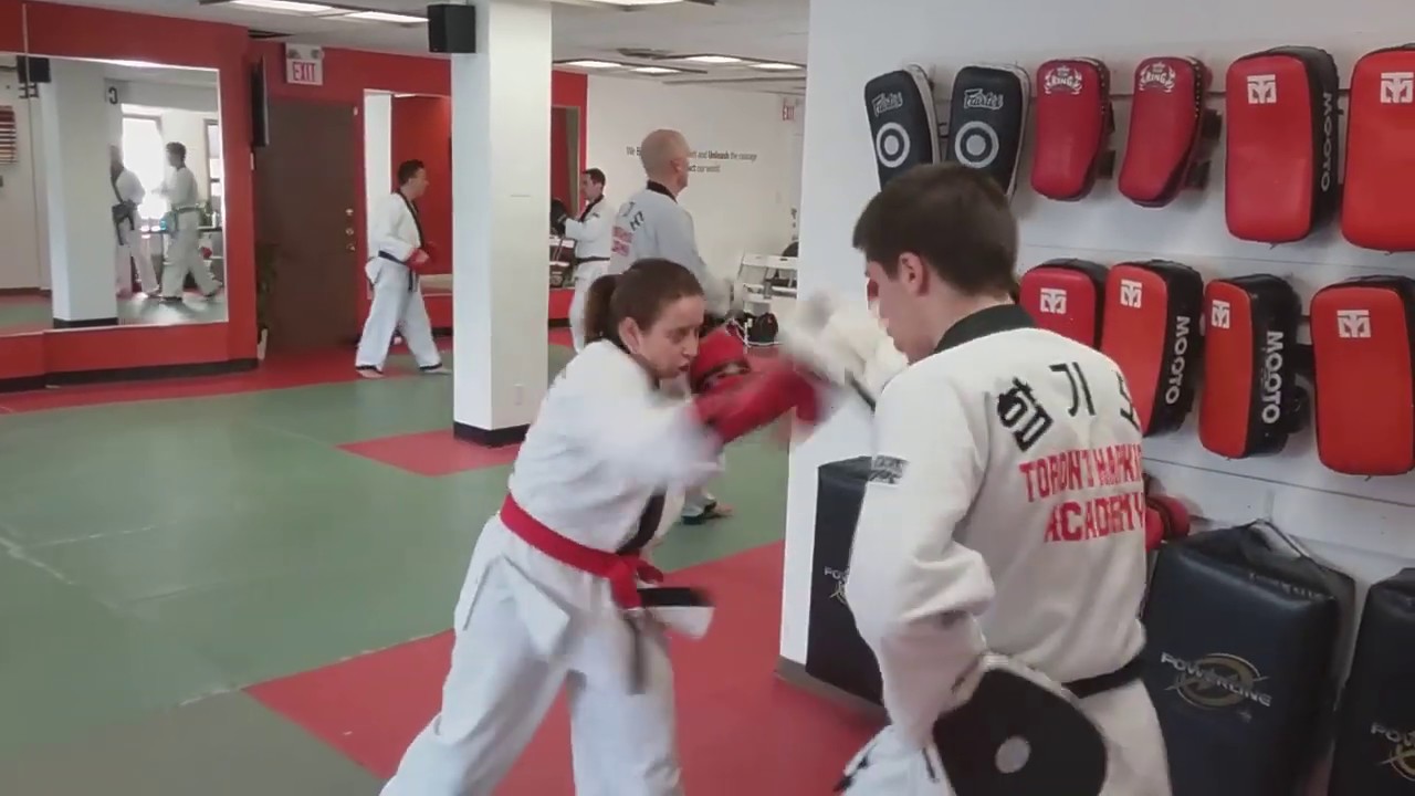 Hapkido Technique // Soo Jok Sool - 수 족술 (kickboxing skills) - YouTube