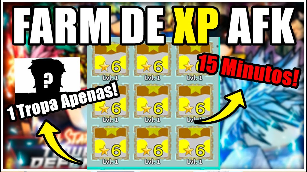 NOVO FARM DE EXP 4 AFK NO All Star Tower Defense! Como Conseguir Muito ...