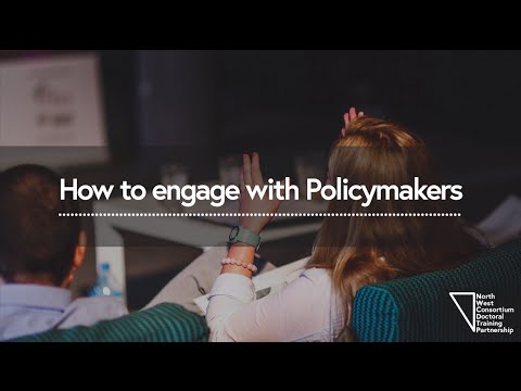 Asking the experts - How to engage with Policymakers - YouTube