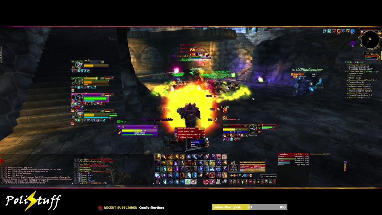 Whitemane WoW Maelstrom Fresh Cataclysm Server 2023 Playthrough #20 85 ...