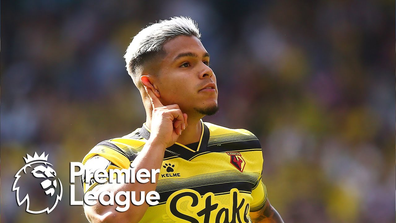 Cucho Hernandez stunner gives Watford 3-0 advantage v. Aston Villa ...