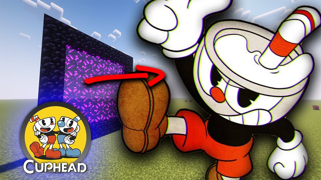 How To Make A Portal To The Cuphead Dimension In Minecraft! - YouTube