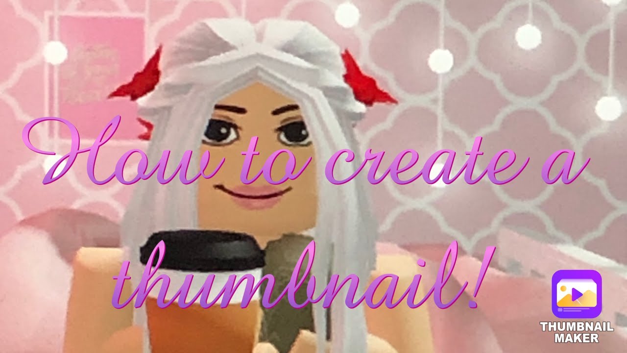 How To Make A Thumbnail! (Roblox Studio, thumbnail maker) - YouTube