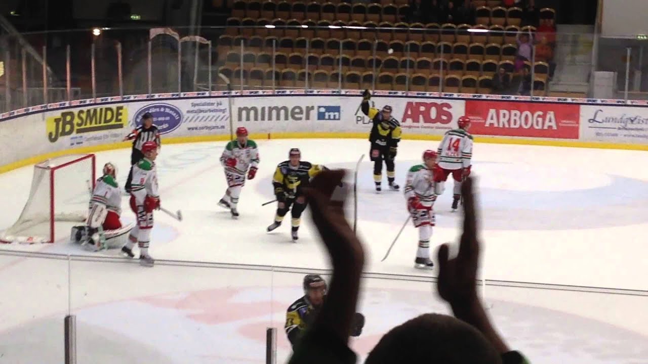 VIK - MORA Snyggt PP mål av Dustin Johner 04 November 2014 - YouTube