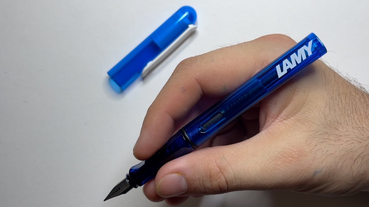 LAMY Balloon Fountain Pen Review - YouTube