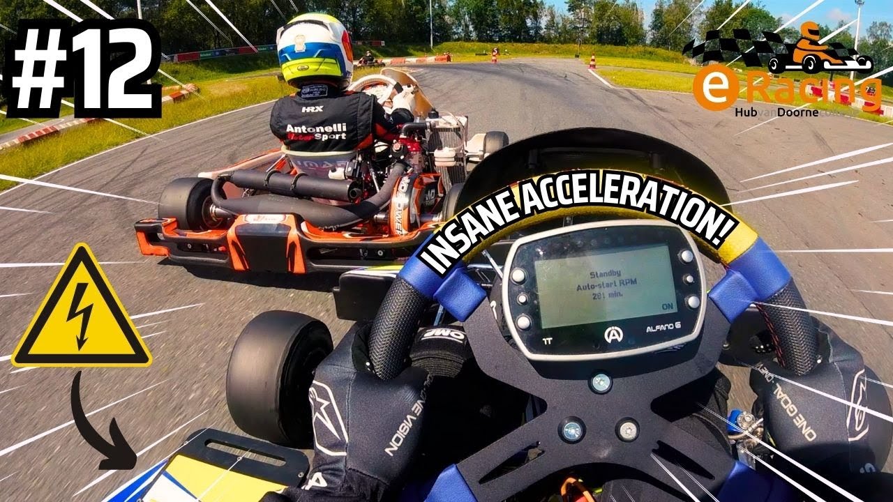 Testing A SUPER FAST Electric Race Kart| INSANE ACCELERATION! - YouTube