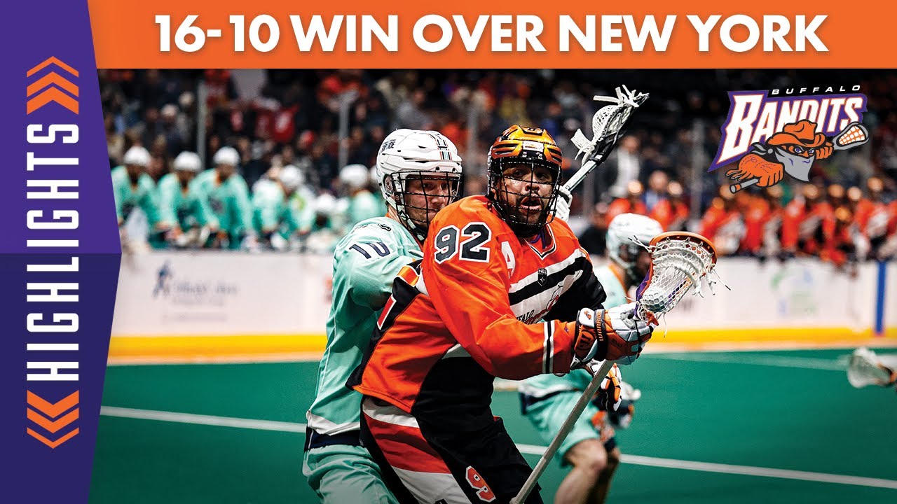 Buffalo Bandits 16-10 Win Over the New York Riptide | Full Highlights ...