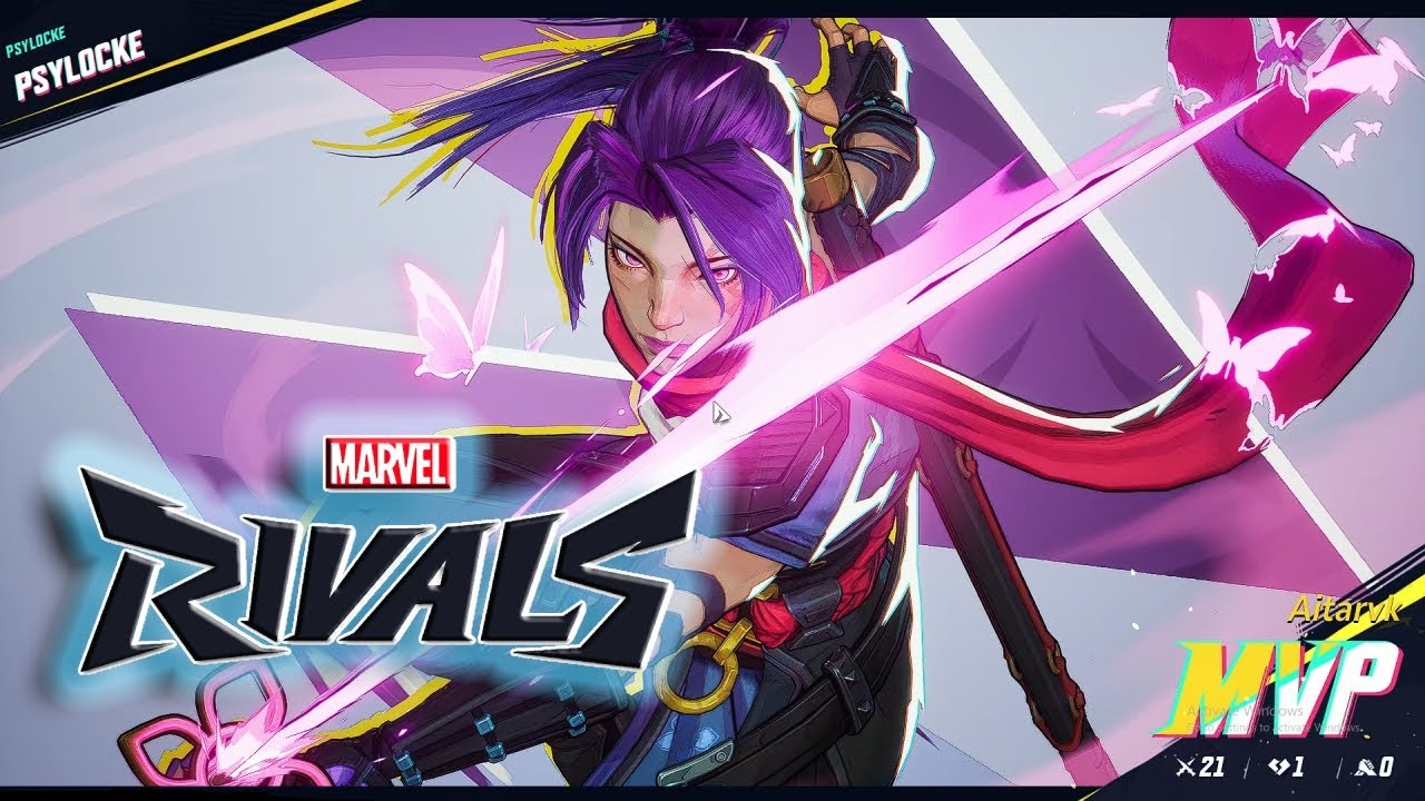 MARVEL RIVALS PSYLOCKE gameplay warmup - YouTube